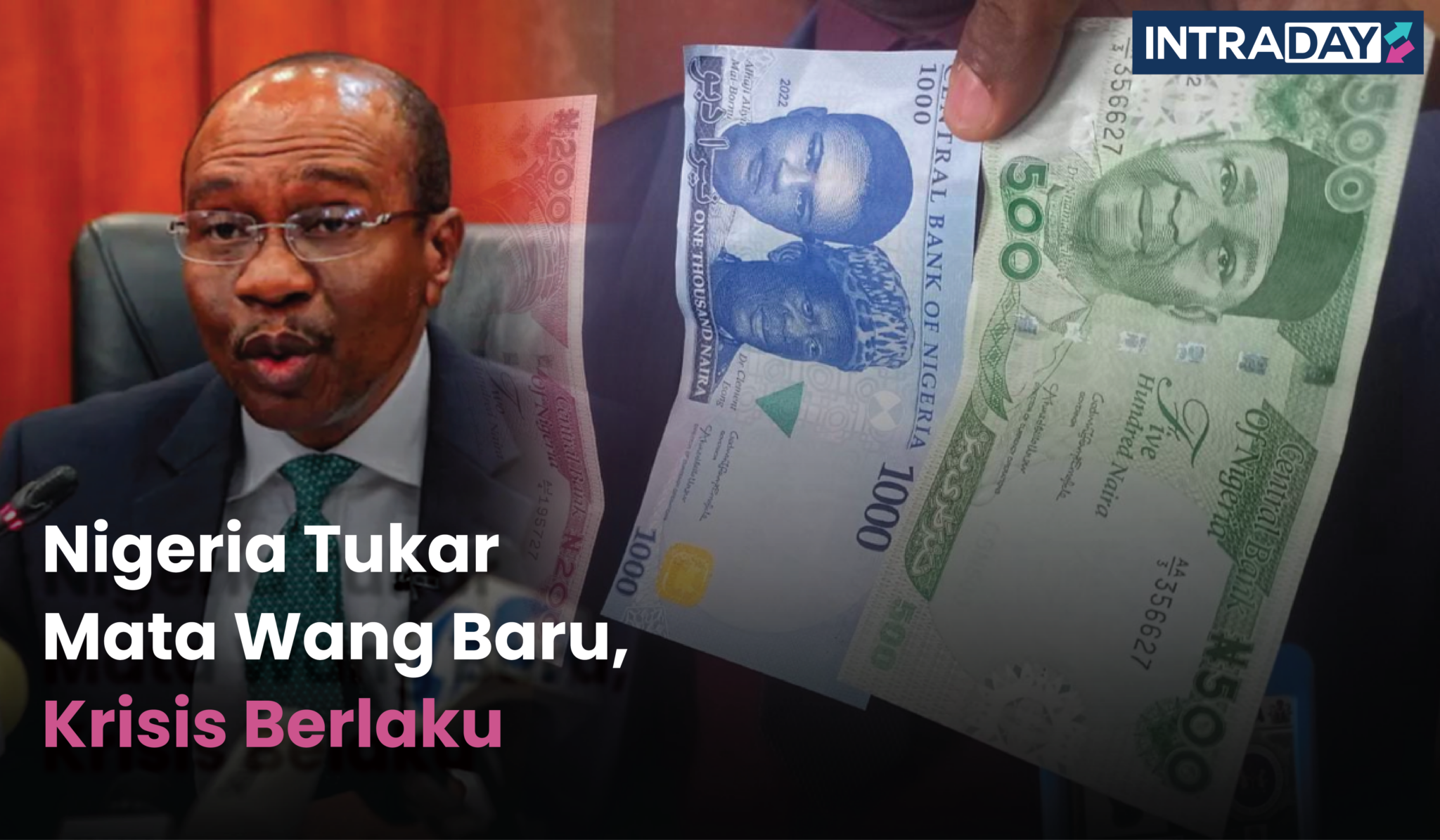 Nigeria Alami Krisis Sebab Gopoh Tukar Wang Kertas Baru!